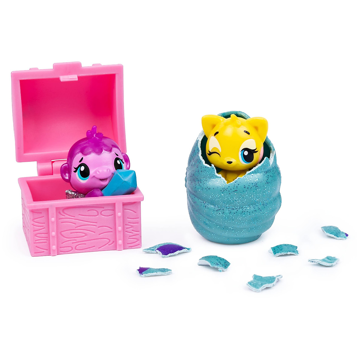 Hatchimals CollEGGtibles, Coral Castle Fold Open Playset with Exclusive Mermal Character (Amazon Exclusive Set), Girl Toys, Girls Gifts for Ages 5 and up