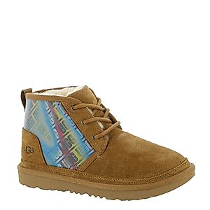 UGG K Neumel Chromatic Chukka Boot, CHESTNUT, 3 US Unisex Little Kid