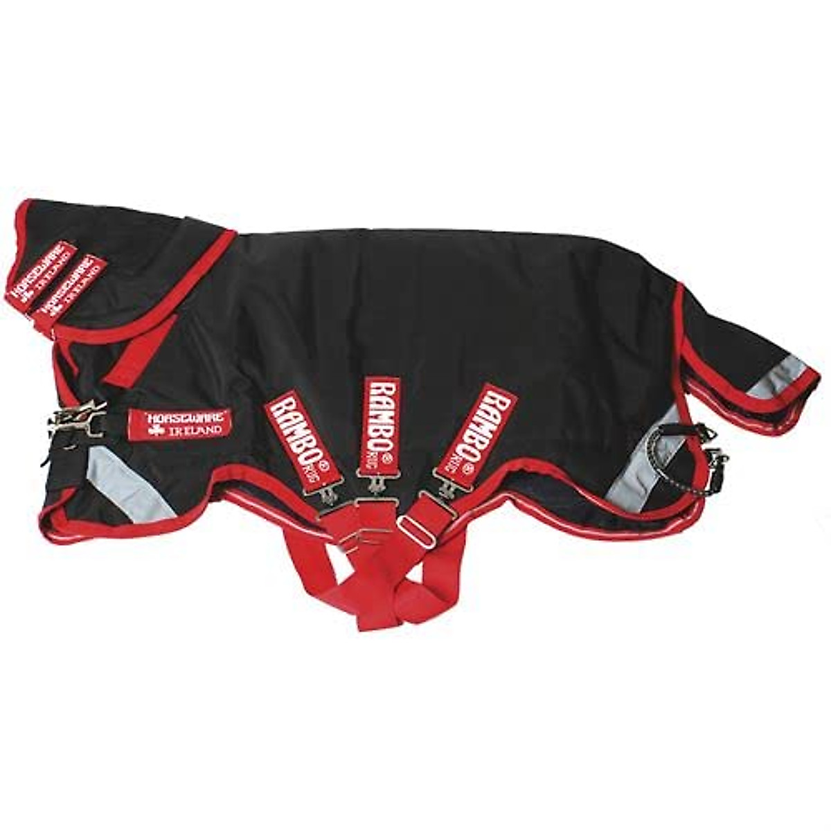 Rambo Supreme Turnout VariLayer 450g 78 Black/Red