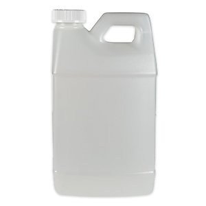 Pinnacle Mercantile Premium F-Style Bottles Set - Leak-Proof Design, Durable HDPE Plastic, Ideal for Chemicals, Oils, and Liquids 64oz pack of 3