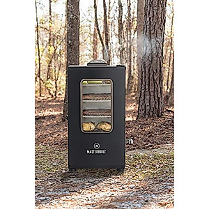 Masterbuilt MB20071619 Mes 140s Digital Electric Smoker, 40” Black + Window