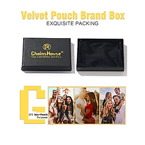 Cable Necklace Men's 7mm 28 inch Necklace 316L Stainless Steel Thick Rolo Chain