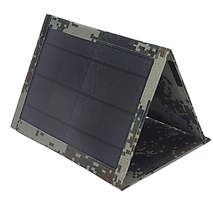 Folding Solar Charging Panel Foldable Panel Portable Solar Charger Panel 21W Lightweight Portable Space Saving Chargingadapter