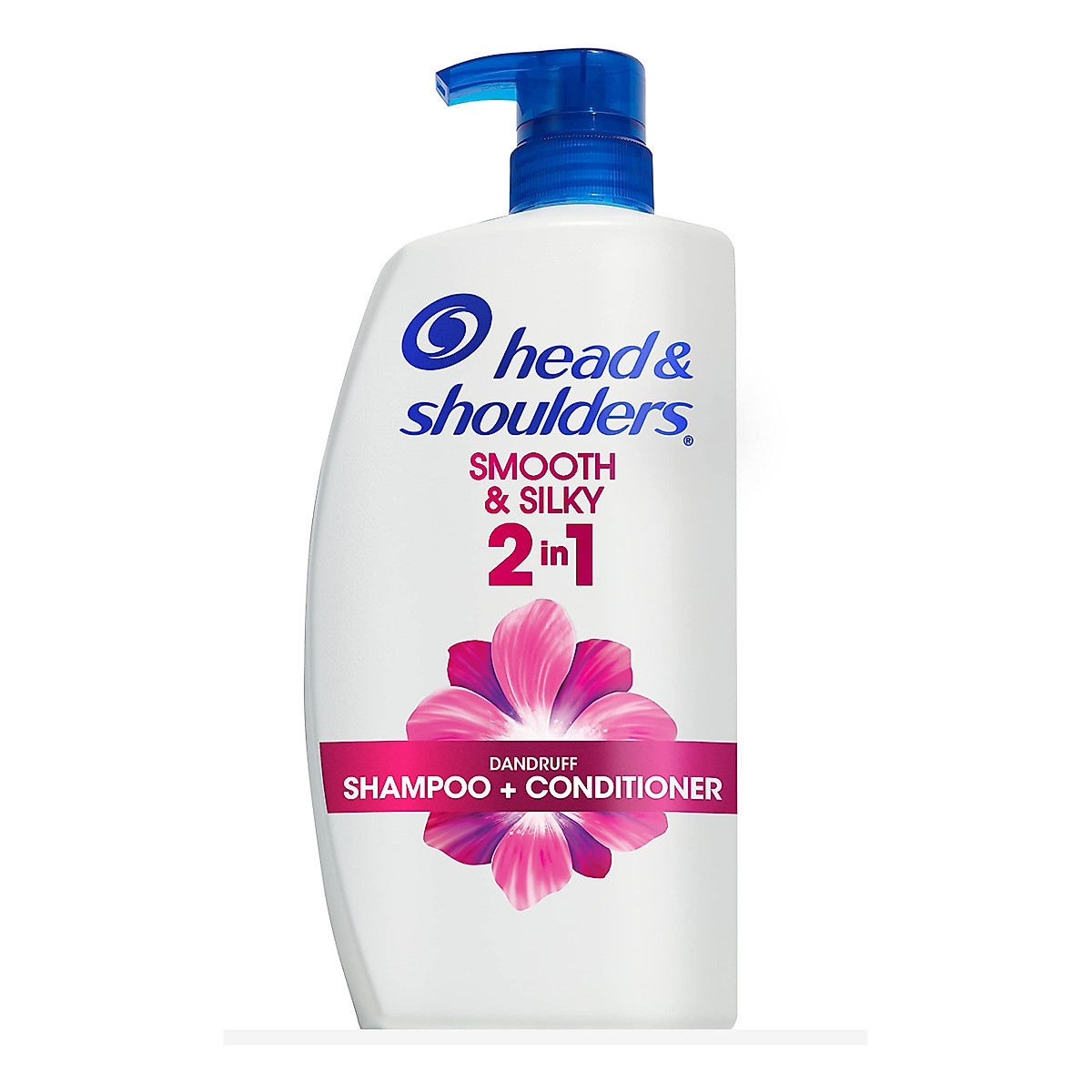Head & Shoulders Smooth & Silky 2in1 Dandruff Shampoo and Conditioner, 31.4 Fluid Ounce
