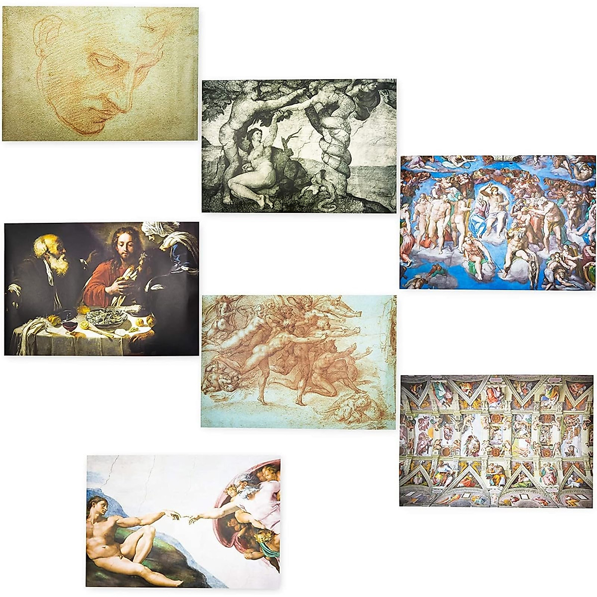 The Gifted Stationery Co. Ltd. 13''x19'' Posters - 20 Michelangelo Designs