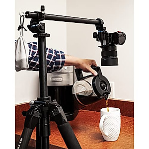 SLIK Creator’s Series: Sliding Arm II – 19.5” Mini Boom Arm, Black (Model: 618-757)