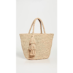 Mar Y Sol Women's Juliana Tote, Natural, Tan, One Size
