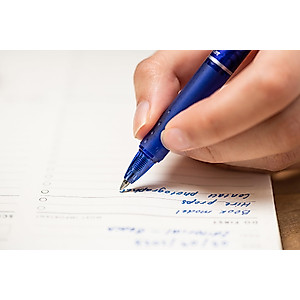 Pilot FriXion Clicker Retractable Erasable Gel Pens, Fine Point, Blue Ink (6)