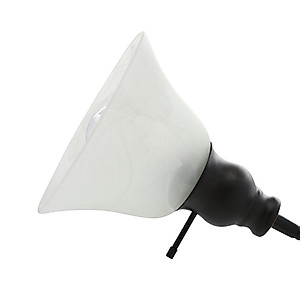 Hampton Bay 71.5 in.Antique Bronze Finish Floor Lamp with attached adjustable reading light