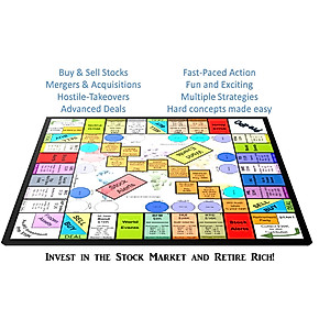 Stock Exchange Game - Family Friendly (10+) Board Game.
