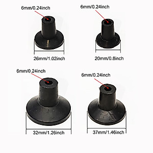 Valve Grinding Professional Tool, Manual Grinding Suction Cup, Manual Valve Grinding Tool, 4 Grinding Suction Cups