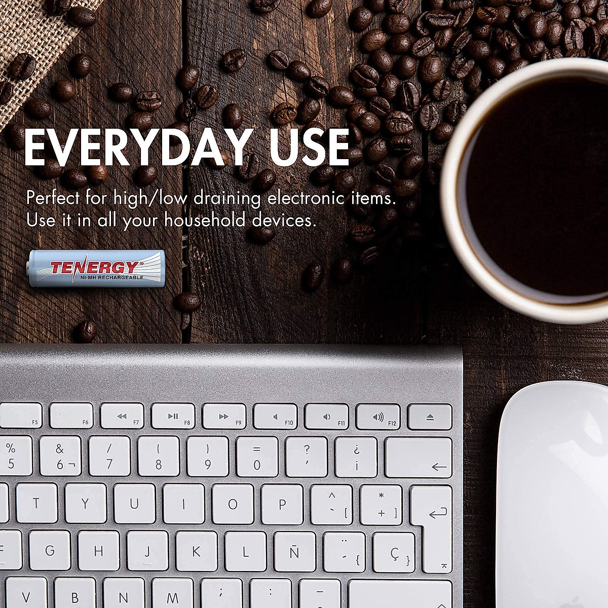 Tenergy 24 Pack 1.2V AA NiMH Rechargeable Batteries with TN438 Charger, Precharged 24xAA Batteries Ideal for Everyday Household Electronics