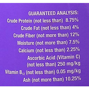 Fluker's Tortoise Diet, Large Pellet Food - Land Turtle Formula, 3.5lbs