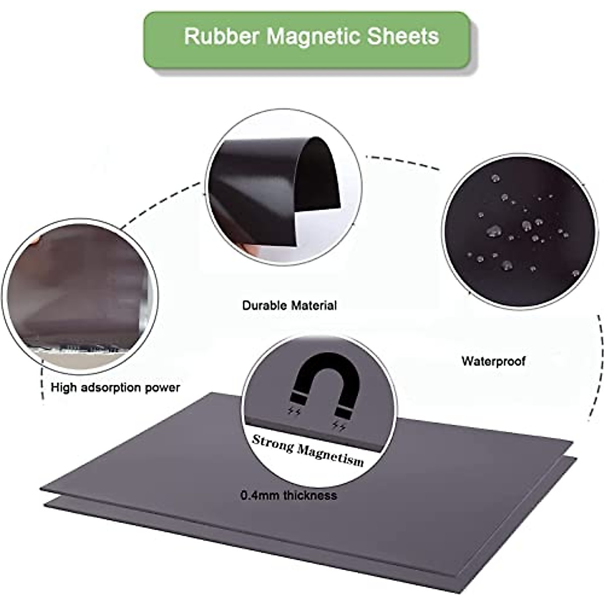 40 Pcs Clear Stamp and Die Cut Storage Bags with Rubber Magnetic Sheets and Stamp Storage Panels, Resealable Plastic Storage Pockets Stamp Stencil Envelope for Organize Scrapbook Supplies,Die Cutting