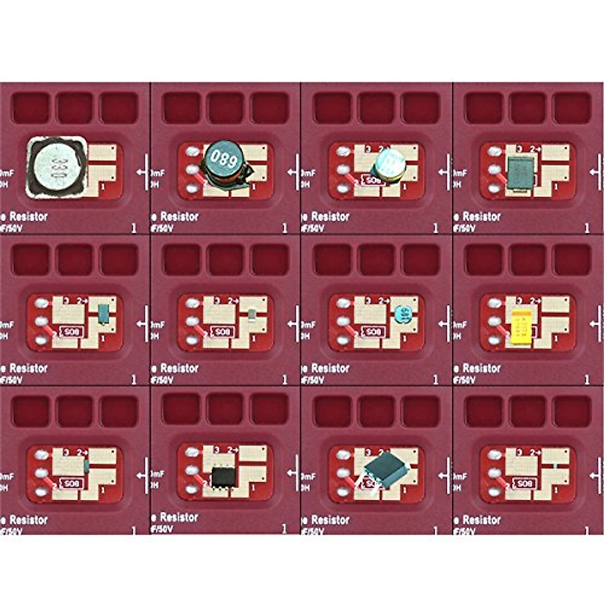 BSIDE ESR02 PRO Transistor Tester SMD Components Checker Mega328 NPN/PNP Diode Resistor Inductor Capacitance ESR Meter with Tweezers