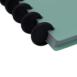 Hidden Gem Discbound Notebook Discs, 11 Plastic Pieces White 1-inch/24mm