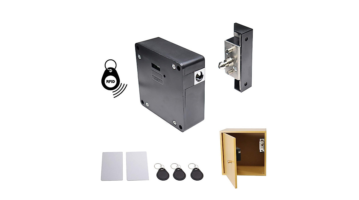 ETEKJOY RFID Electronic Cabinet Lock with IC Cards - Secure DIY Lock