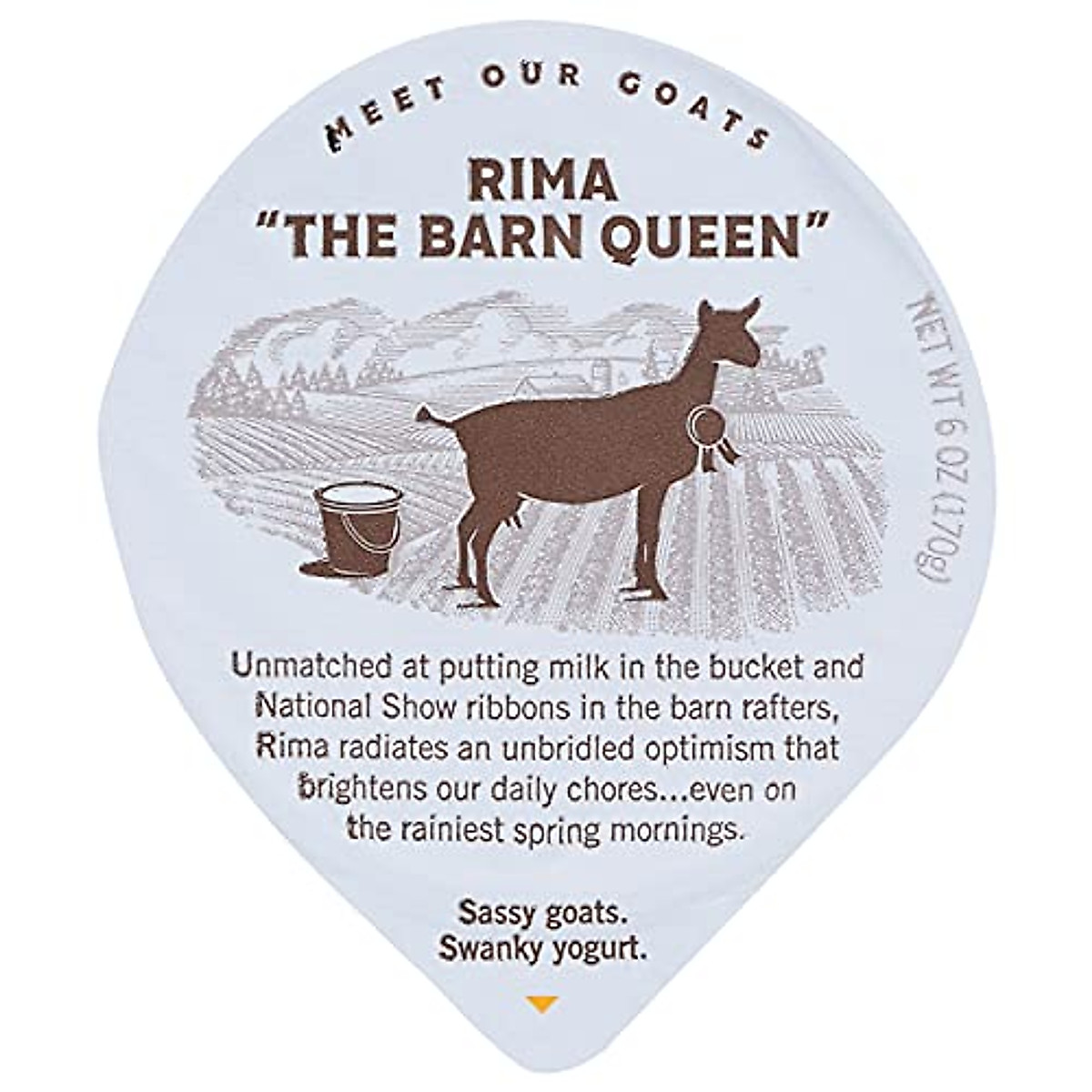 Redwood Hill Goat Milk Yogurt, Vanilla, 6 oz