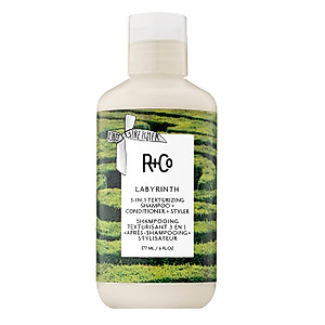 R+Co Labyrinth 3-in-1 Texturizing Shampoo + Conditioner + Styler | Touchable Texture + Volume + Hydration | Vegan + Cruelty-Free | 6 OZ