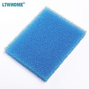 LTWHOME Compatible Foam Pad Replacement for Fluval C2 Power Filter (Pack of 12)