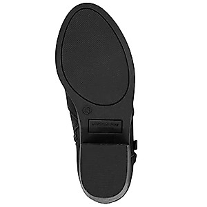 LONDON FOG Girls Black Alley Ankle Boot Fashion Ankle boots for Girls With Functioning Zipper black 4