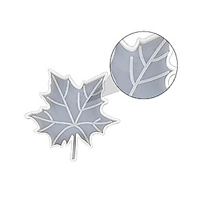 TEHAUX 2pcs Crystal Epoxy Mold Crystal Decor Crystal Tray Chocolate Silicone Molds Resin Jewelry Molds Silicone Cup Mat Mold Hanging Bag Decoration Leaf Epoxy Resin Casting Mold Leaf Mold