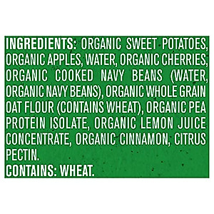 Gerber Organic Baby Food Pouches, Toddler, Plant-tastic, Sweet Potato Cherry Smash, 3.5 Ounce (Pack of 12)