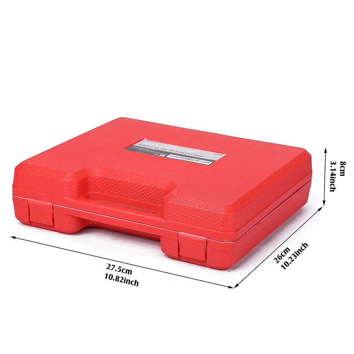 MIXPOWER 1/2-Inch Drive Deep Impact Socket Set, Inch, Cr-Mo, 6-Point, 1-3/8-Inch - 1-3/4-Inch, 7-Piece 1/2" Dr. Deep Spindle Axle Nut Impact Socket Set