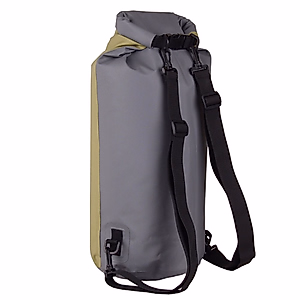 LUCKSTONE Inflatable Waterproof Floating Dry Bag Rucksack Outdoor 25L/35L/60L Inflatable Snorkeling Dry Bag Backpack PVC Dry Sack for Boating, Kayaking, Rafting, Drifting, Canoeing (Green, 60L)