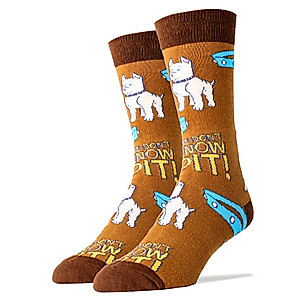 Oooh Yeah Socks ! Mens Crew Don't Know Pit