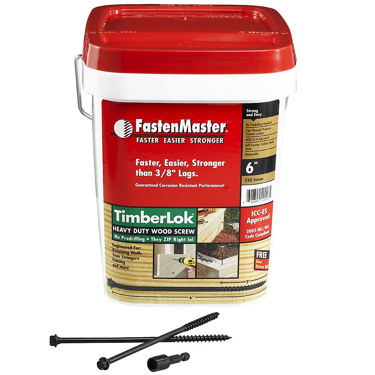 FastenMaster OMG-FMTLOK06-250, 6"