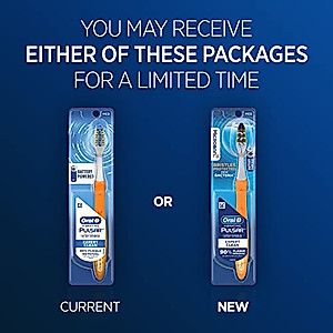 Oral-B Pro-Health Pulsar Battery Powered Toothbrush, Medium, Colors May Vary, 1 Count