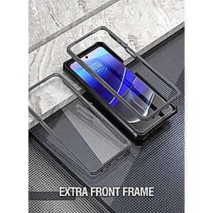 Poetic Guardian Case Designed for Motorola Moto G Stylus 5G (2022) Model #: XT2215, [6FT Mil-Grade Drop Tested], Full-Body Hybrid Shockproof Bumper Cover with Built-in Screen Protector, Black