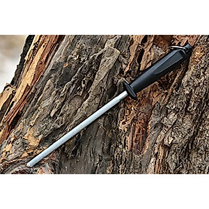 ALZAFASH Meat Cleaver with Knife Sharpener