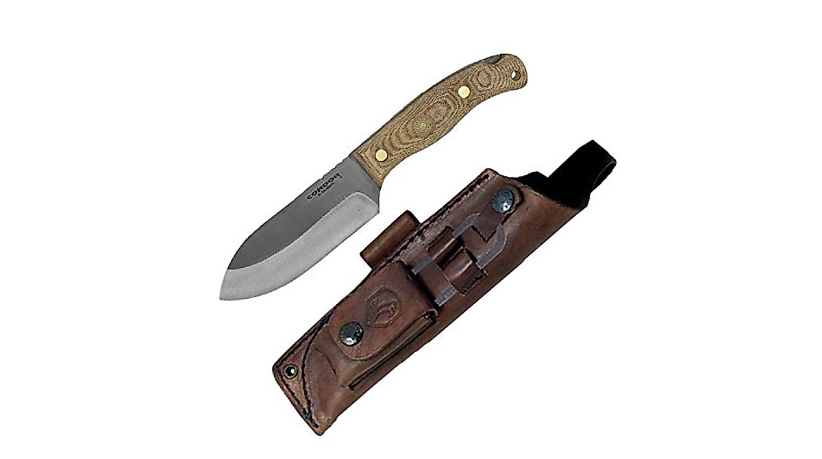 Condor Toki Knife Brown - Durable Outdoor Survival Tool