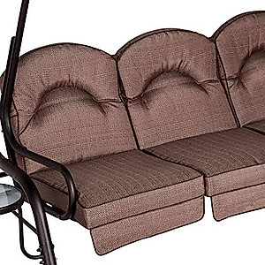 Garden Winds Replacement Canopy Top Cover for Deluxe 3-Person Model - 8329948-74" x 46" Will NOT FIT Any Other Model