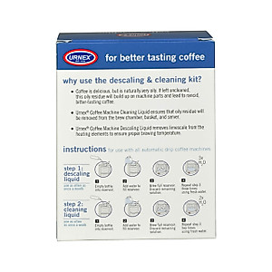 TOTO SW3036R#01 Bidet Toilet Seat and Urnex Coffee Maker Cleaner Descaler Kit