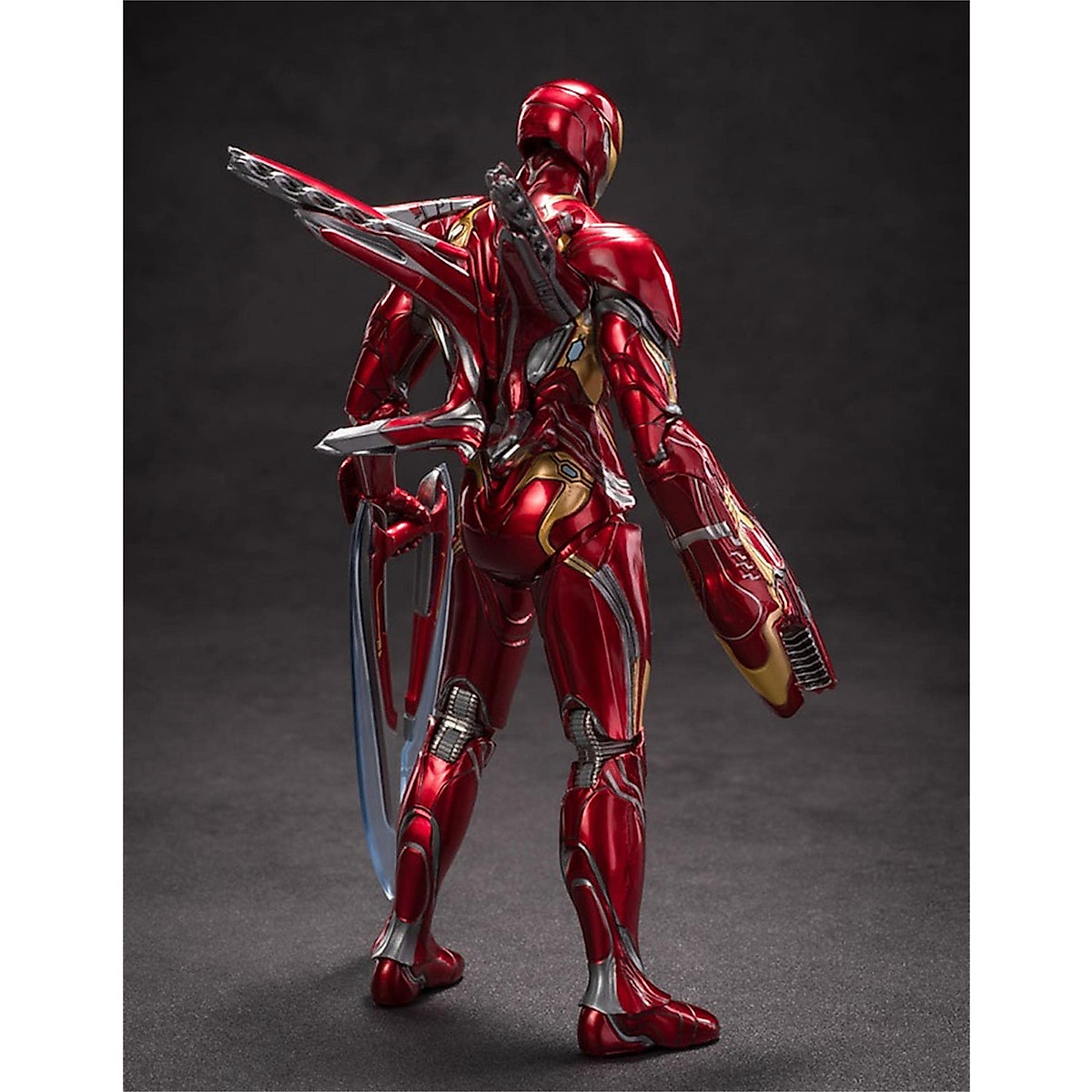 OVONNI Ironman MK50 (Deluxe Version),All Joints Movable 7 Inch Collectible Action Figure,Multi Weapon Accessories