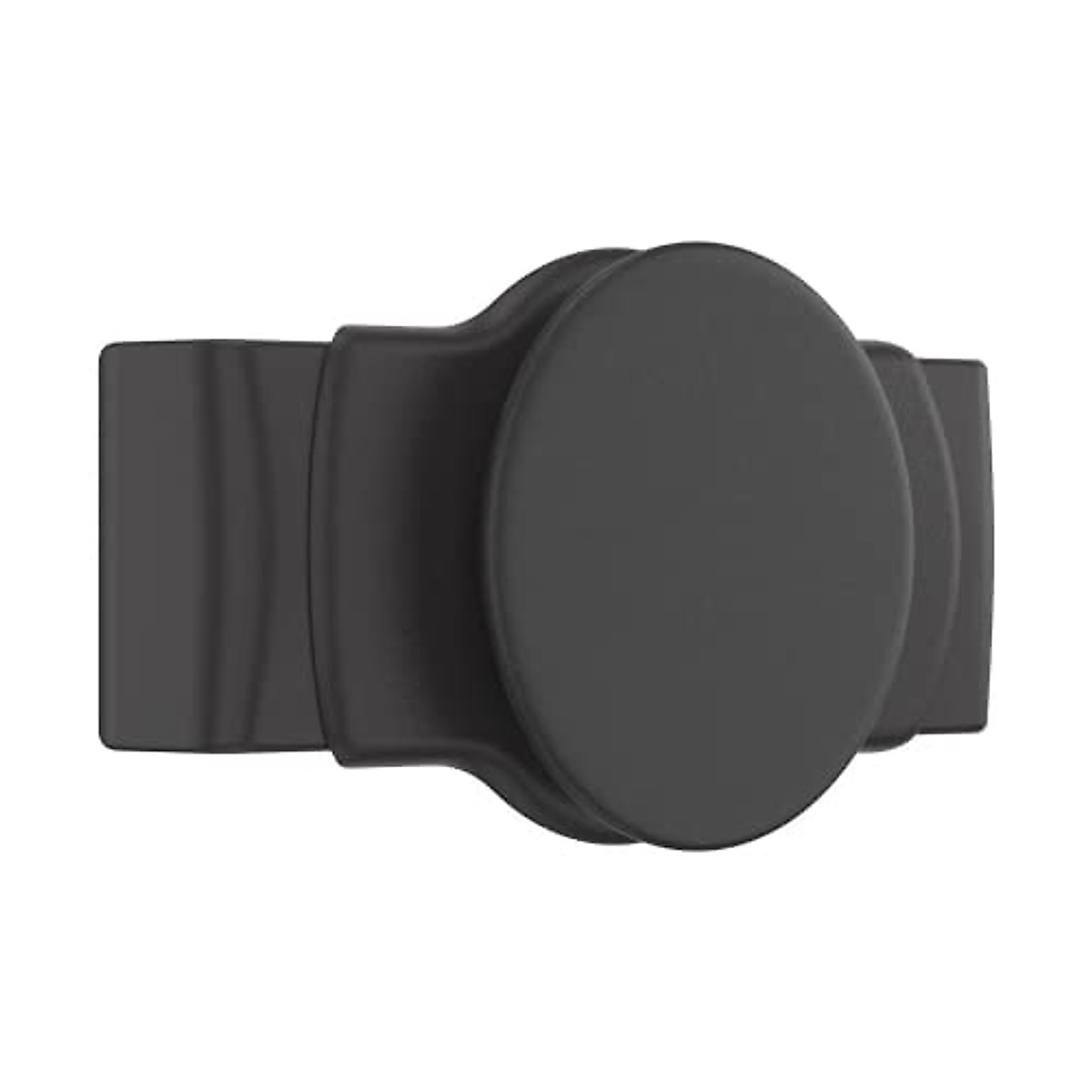 PopSockets Phone Grip Slide for Phones and Cases, Sliding Phone Grip with Expanding Kickstand, Square Edges - Black