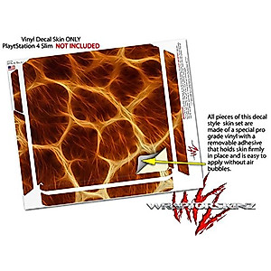 Vinyl Decal Skin Wrap compatible with Sony PlayStation 4 Slim Console Fractal Fur Giraffe (PS4 NOT INCLUDED)