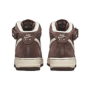 Nike Mens AIR Force 1 MID '07 QS DM0107 200 - Size 10.5 Chocolate/Cream
