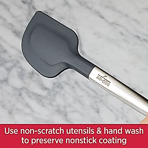 All-Clad Pro-Release Nonstick Bakeware Set 10 Piece Oven Safe 450F Half Sheet, Cookie Sheet, Muffin Pan, Cooling & Baking Rack, Round Cake Pan, Loaf Pan, Baking Pan Grey