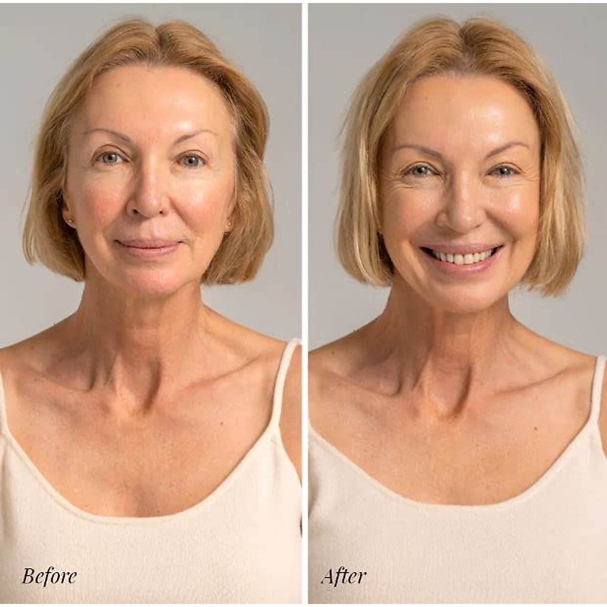 Jerome Alexander My Color Self Adjusting Full Coverage Foundation Makeup with Kabuki Brush (Medium)