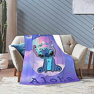 Super Soft Blanket, Unisex Throw Blanket Flannel Blankets for Bedding Couch Sofa Living Room Throws All Season 3-60"x50"