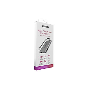 Sitecom CN-390 USB-C Multiport Pro Adapter | USB-C to 2X USB 3.1 + 2X USB 2.0 + 2X HDMI + 1x VGA + 1x Gigabit LAN + 1x SD/Micro-SD Card Reader