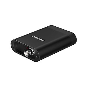 UNISHEEN SDI to USB 3.0 Video Capture Card, 1080P 60 FHD Broadcast Live Stream and Game Stream, SDI to USB 3.0 Dongle HD 1080P Free Driver(Level B)