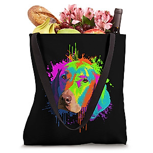 Splash Art Vizsla Dog Owner Gift Idea Dog Tote Bag