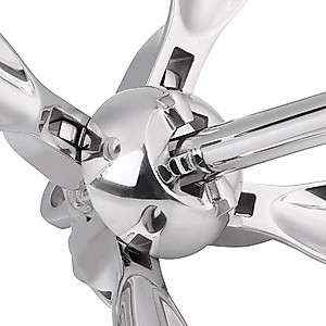 Marine Kayak Anchor, 1.5KG Heavy Duty 316 Stainless Steel Folding Grapnel Boat Anchor Easy to Install Grapnel Anchor, Boating Accessories for Kayaks Canoes Paddle Boards Small Watercrafts