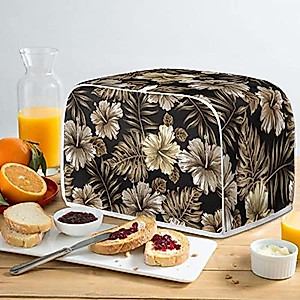 FKELYI Van Gogh Starry Night Galaxy Painting Toaster Cover 4 Slice Wide Sloth,Toaster Oven Cover,Small Bread Cover