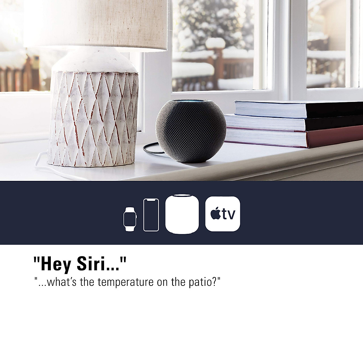 Eve Weather - Apple HomeKit Smart Home, Connected Outdoor Weather Station for Tracking Temperature, Humidity, & Barometric Pressure, Precision Sensors, Wireless, Bluetooth & Thread
